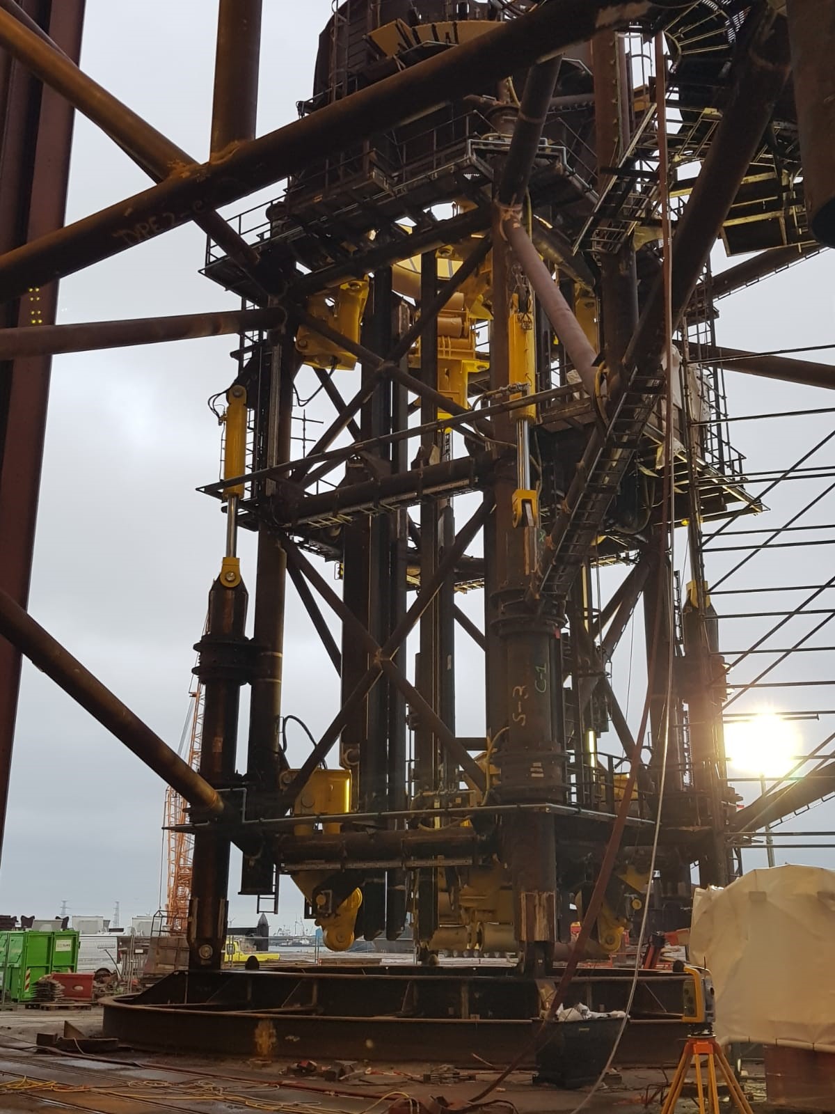 Piling Template Fabrication | Heerema