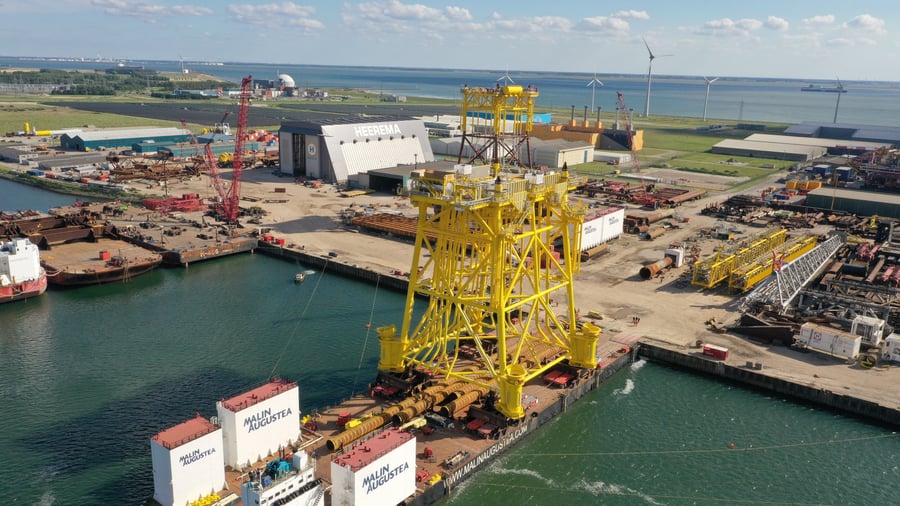 Hollandse Kust West Alpha l Heerema Fabrication