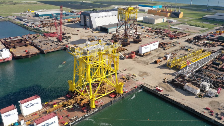 Hollandse Kust West Alpha l Heerema Fabrication