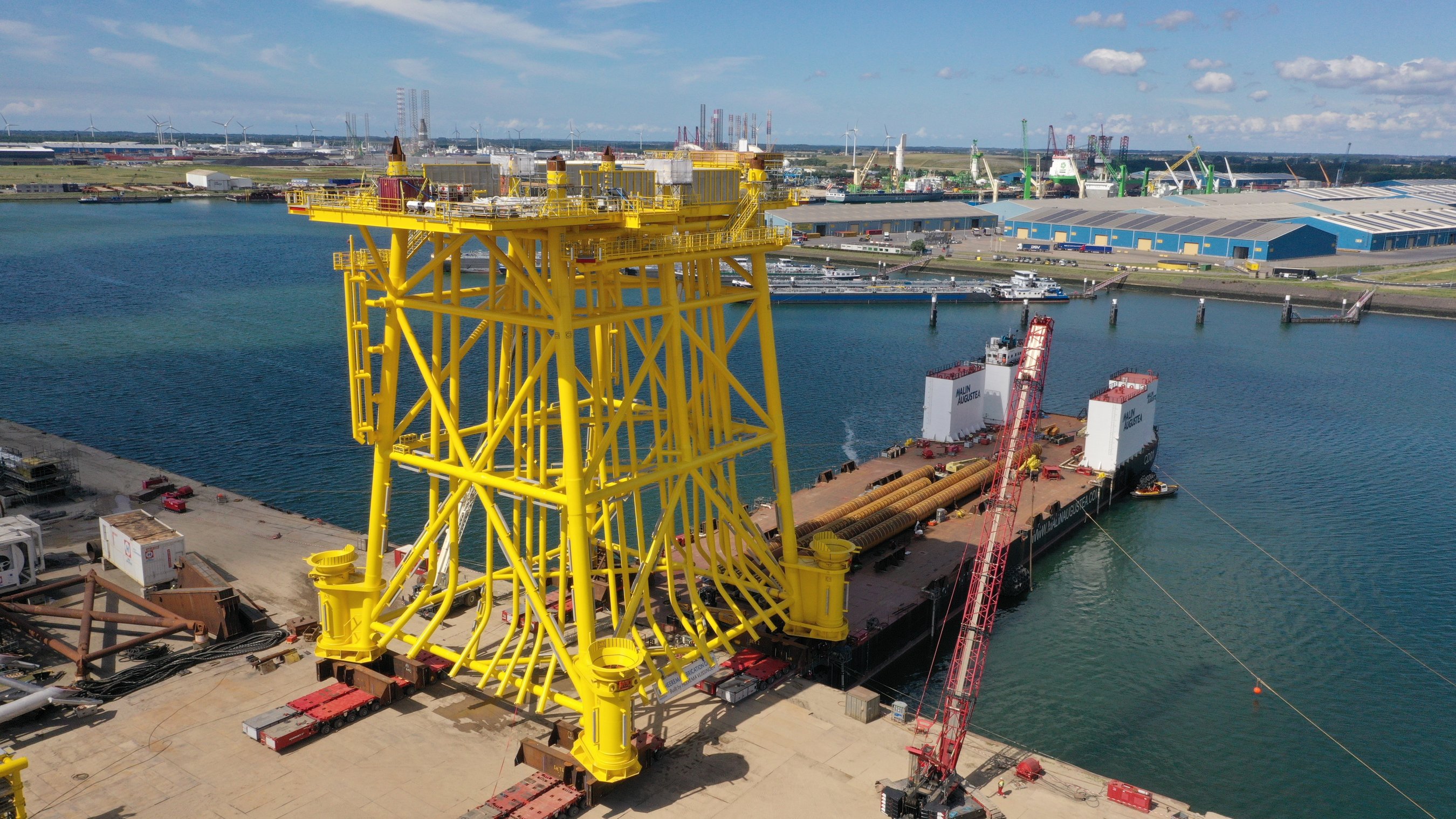 Hollandse Kust West Alpha l Heerema Fabrication
