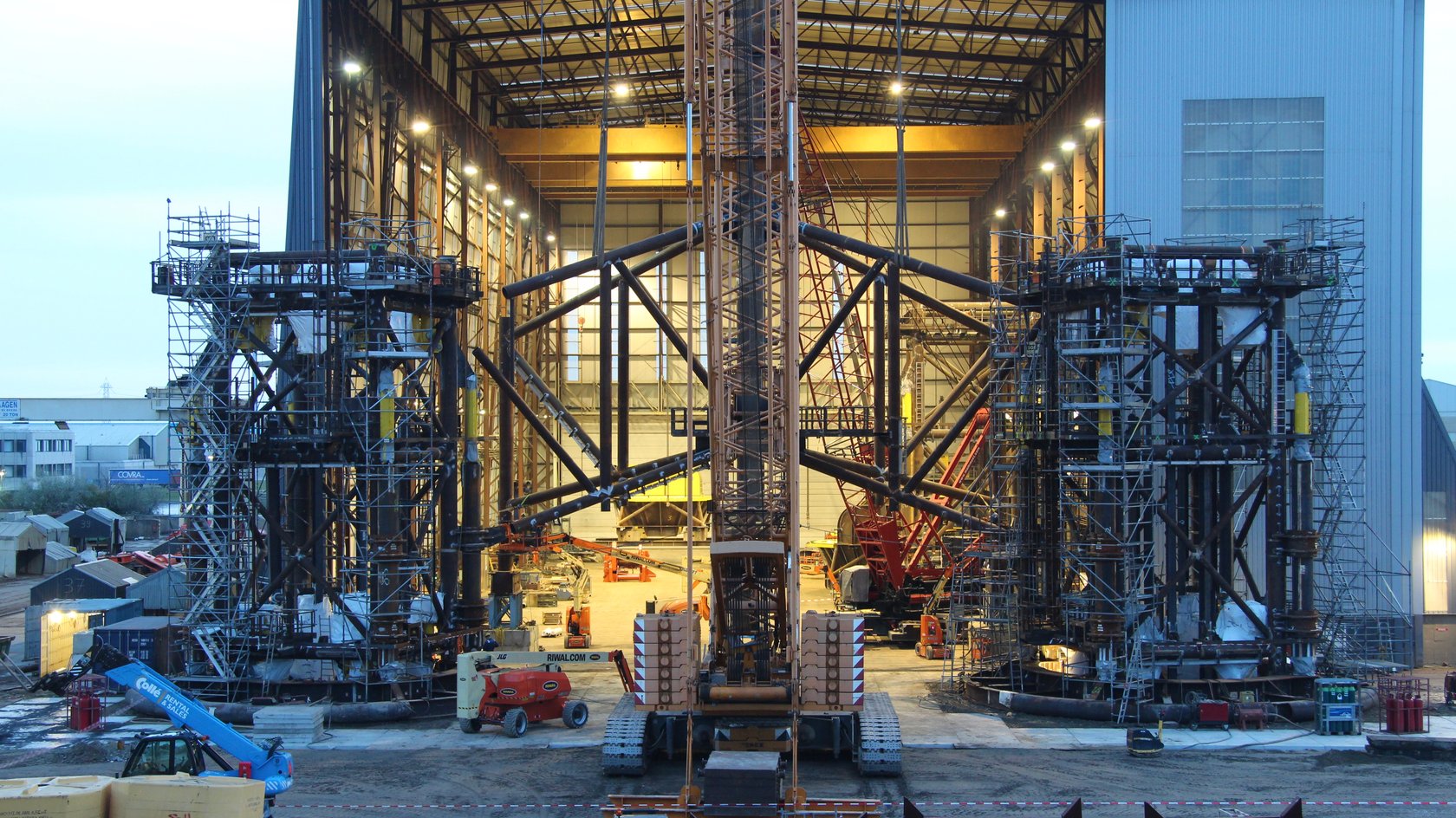 Piling Template Fabrication | Heerema