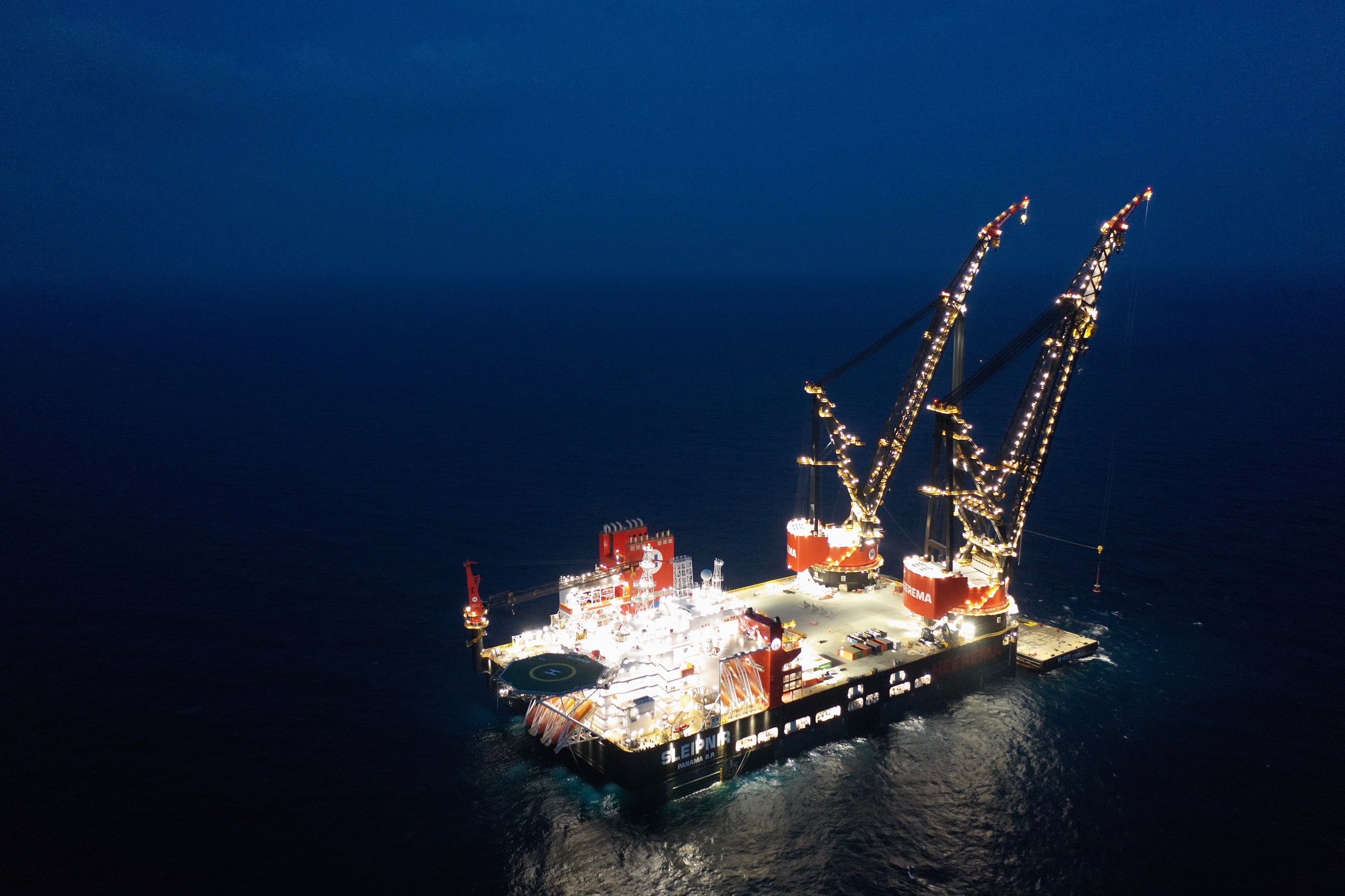 Heerema's Sleipnir Passes Sea Trials with Flying Colors